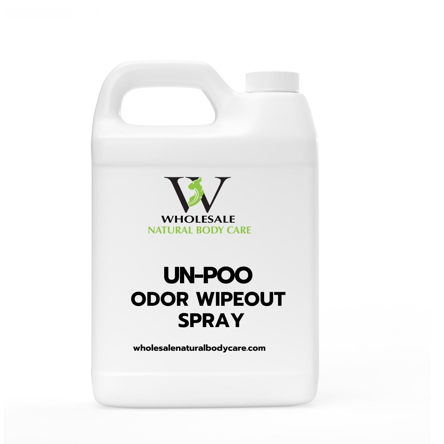 Un-Poo Odor WipeOut Spray - 100 OUNCES | Wholesale Natural Body Care