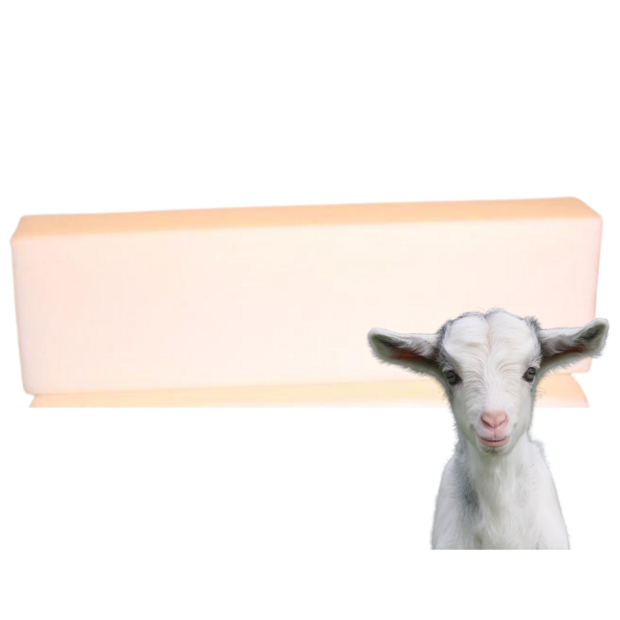 Melt & Pour Low Sweat Goat Milk Soap - 2 lbs | Wholesale Natural Body Care