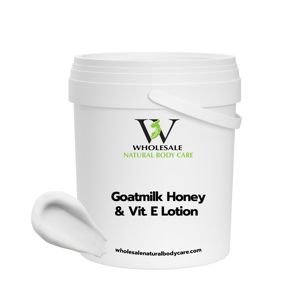 Goat Milk Honey & Vitamin E Lotion | 16 Ounces | Wholesale Natural Body ...