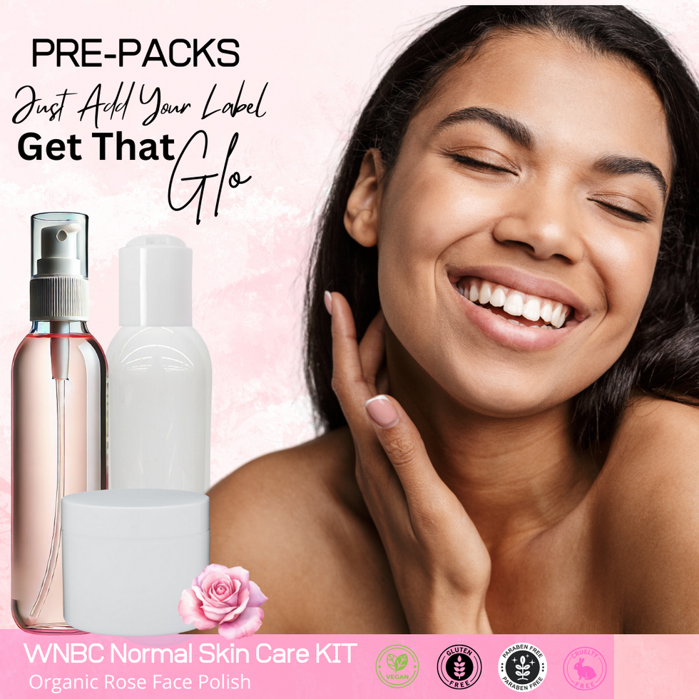 Rose & Hyaluronic Lux PRE-PACK 36 PCS (Moisturizer, Mist, Cleanser ...