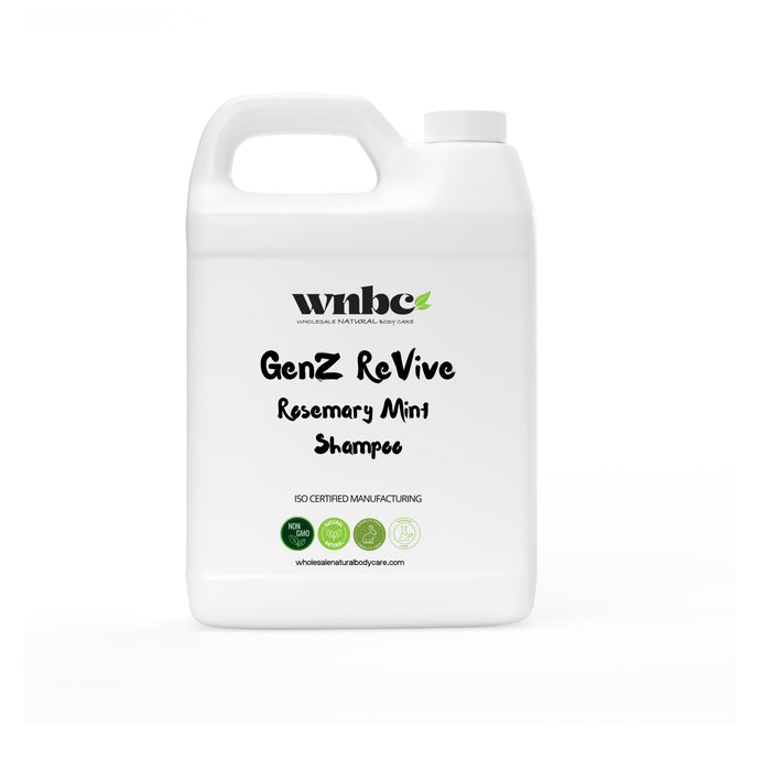 GenZ ReVive Rosemary Mint Shampoo | Wholesale Natural Body Care