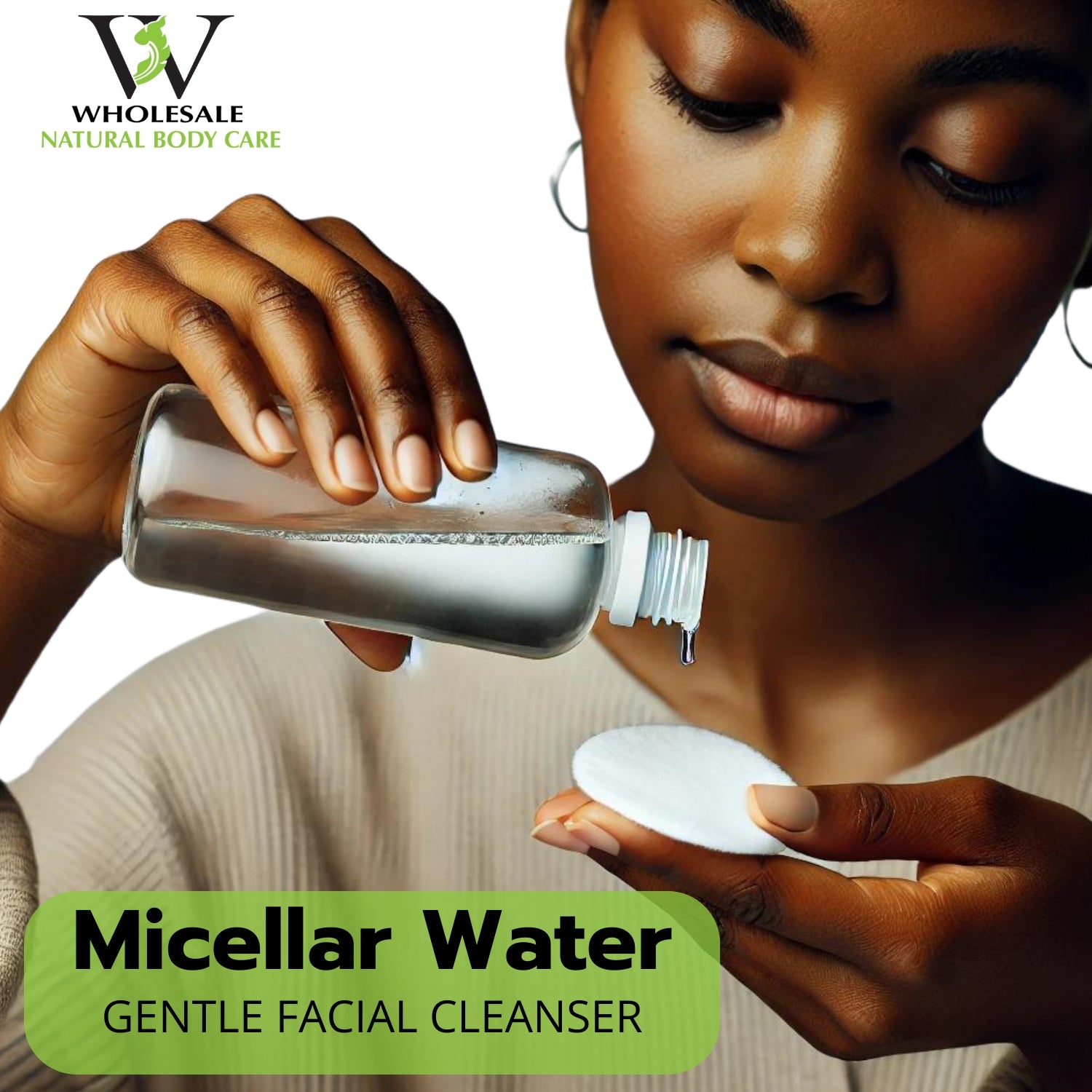 Aloe & Vitamin B5 Micellar Water Facial Cleanser | Wholesale Natural ...